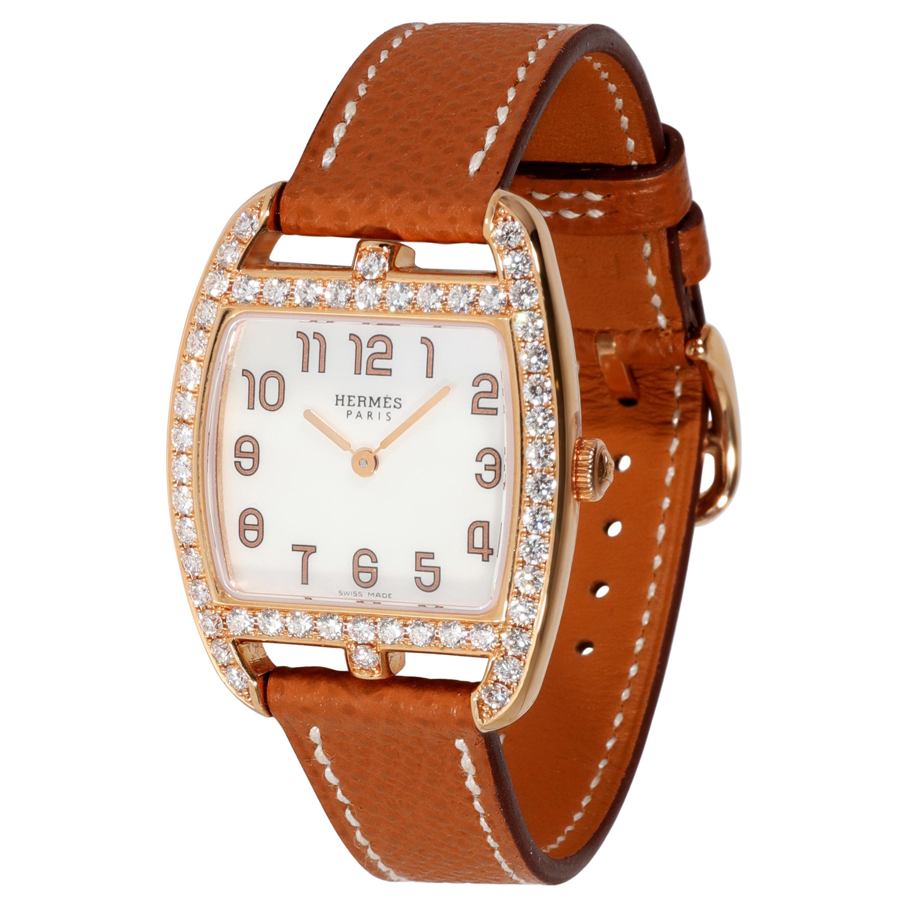 Hermes Rose Gold Limited Edition Cape Cod Automatic Wristwatch at ...