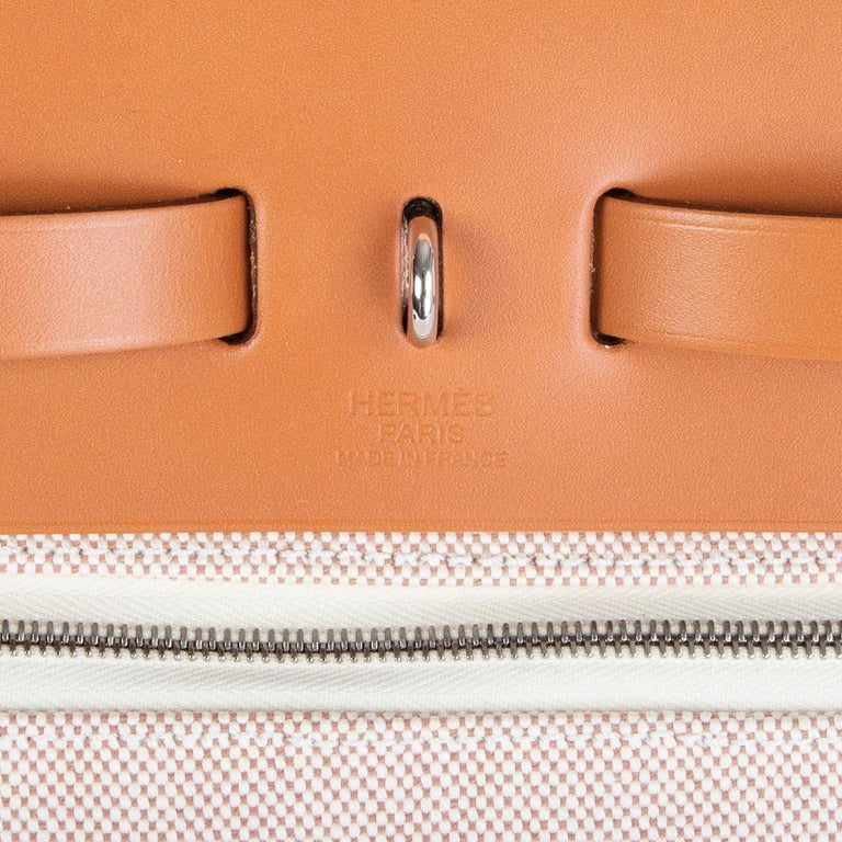 HERMES Capucine red PEGASE POP HERBAG ZIP 31 RETOURNE Bag Hunter ...