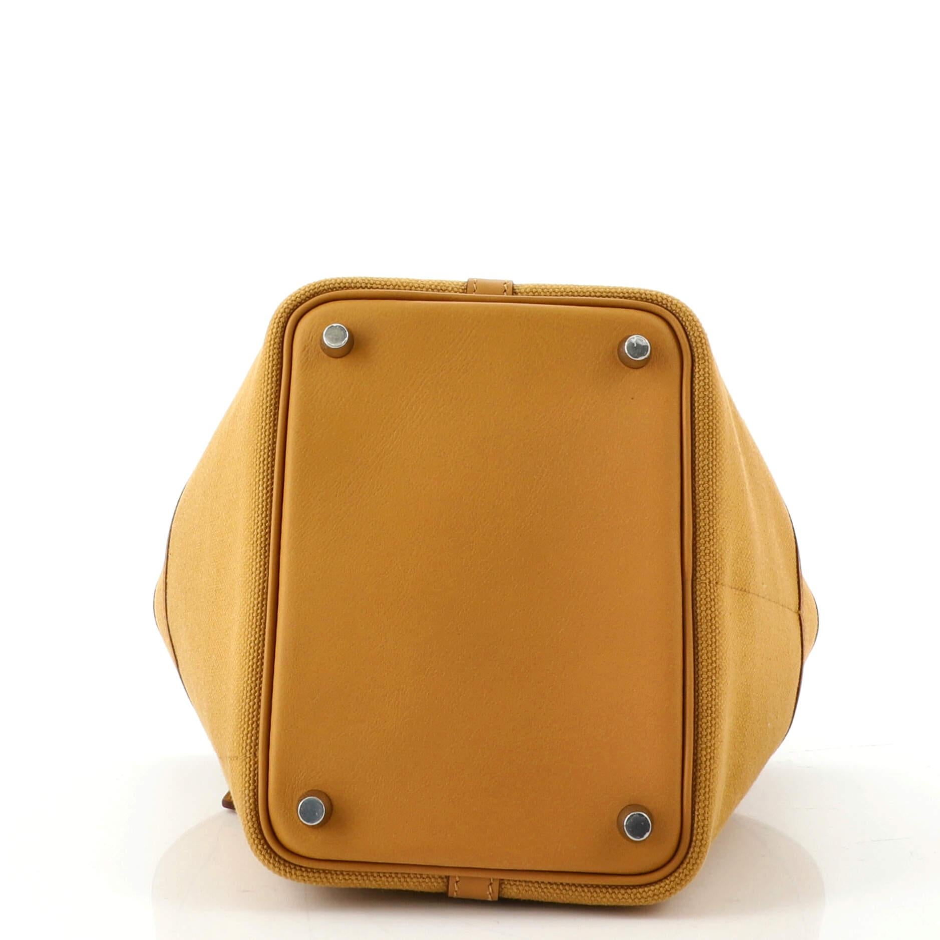 Hermes Cargo Picotin Lock Bag Canvas and Swift PM at 1stDibs | pico ...