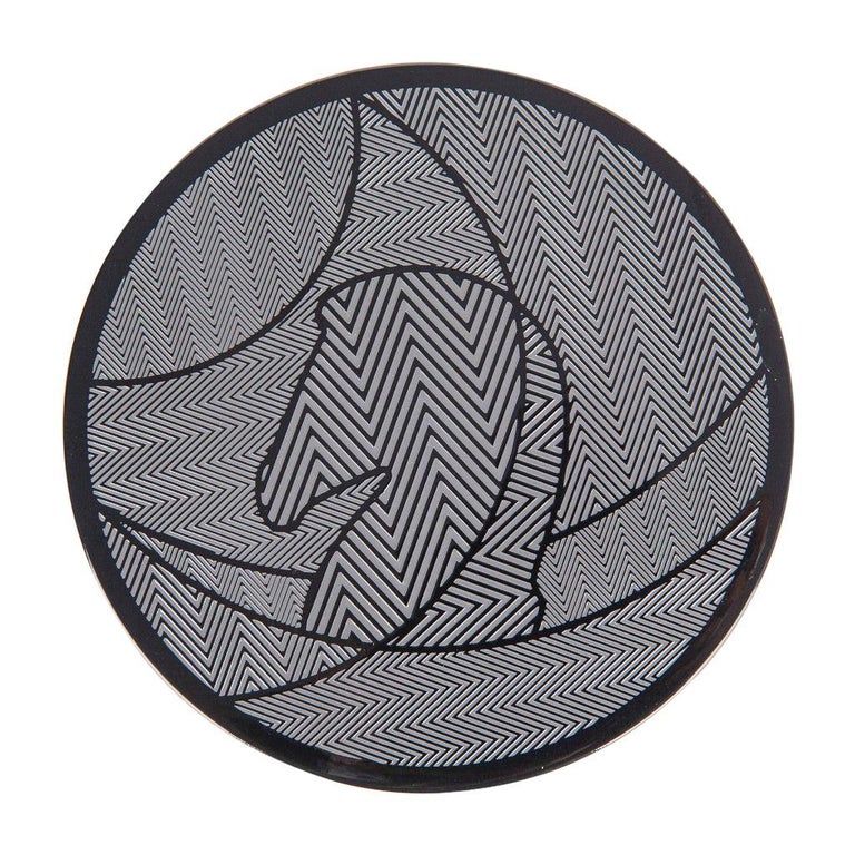 Hermes Cavales Lacquered Twilly Box Black New w/ Box at 1stDibs