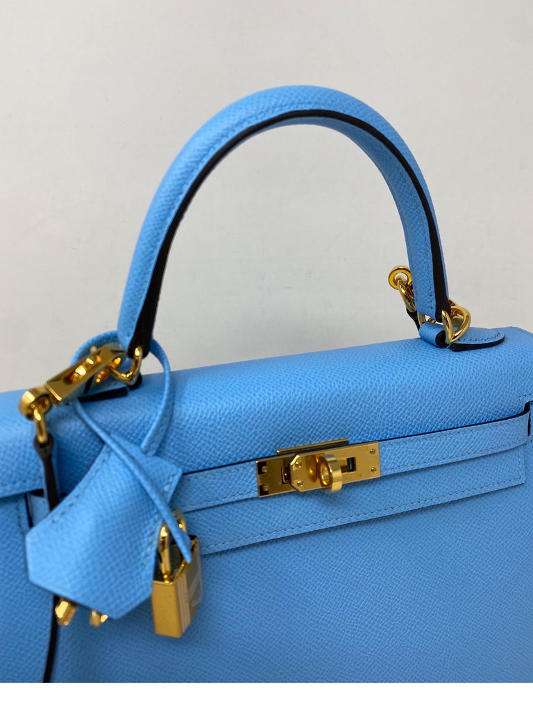 Hermes Celeste Kelly 25 Bag at 1stDibs
