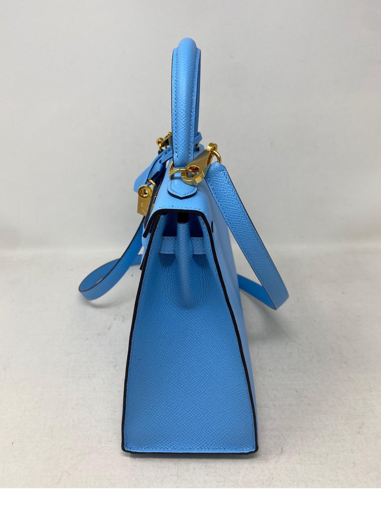 Hermes Celeste Kelly 25 Bag at 1stDibs