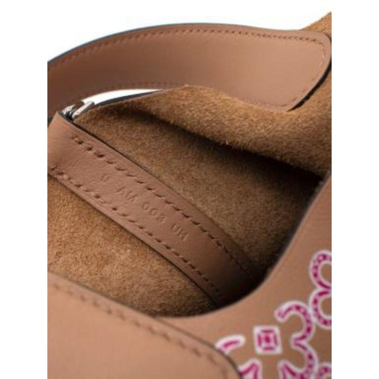 Hermes Chai Swift Leather Lucky Daisy Micro Picotin Lock 14 PHW For ...