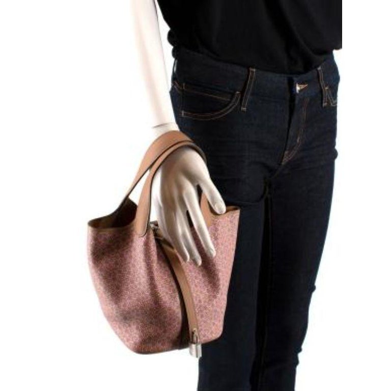 Hermes Chai Swift Leather Lucky Daisy Micro Picotin Lock 14 PHW For ...