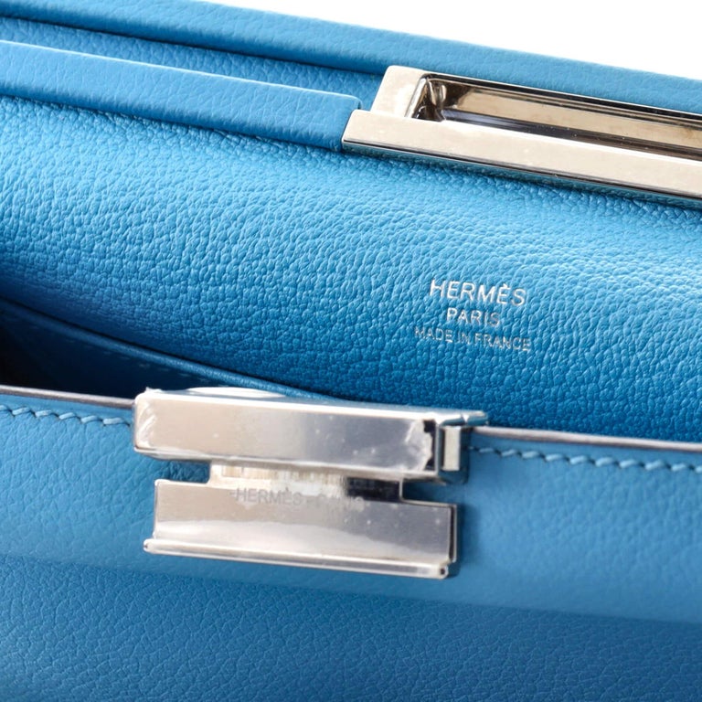 Hermes Clic-H Shoulder Bag Evercolor 21 For Sale at 1stDibs