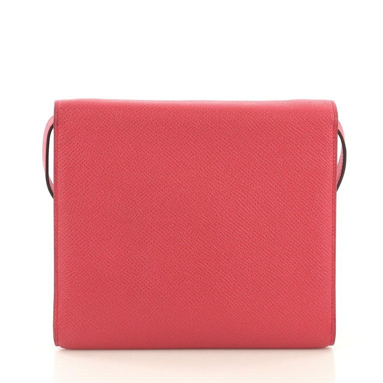 Hermes Clic Wallet on Strap Epsom 16 at 1stDibs