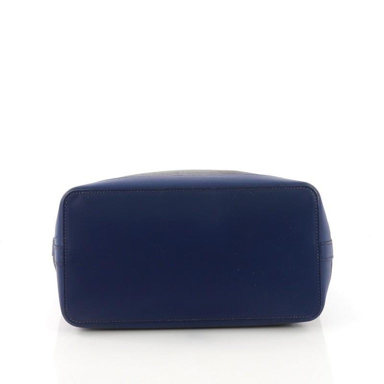 Hermes Col Roule Handbag Toile and Vache Hunter 25 at 1stDibs | col ...