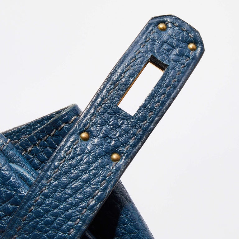 Hermès Colvet Togo Leather Gold Finish Birkin 35 Bag For Sale at 1stDibs