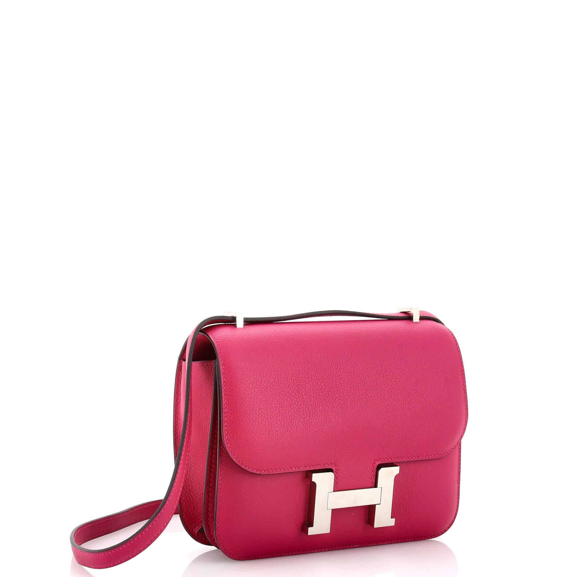 Hermes Constance Bag Evercolor 18 For Sale at 1stDibs