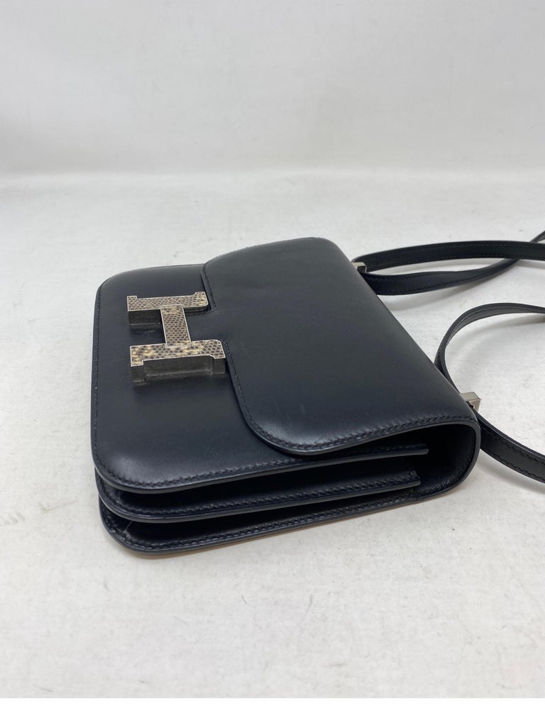 Hermes Constance Black Mini Bag at 1stDibs