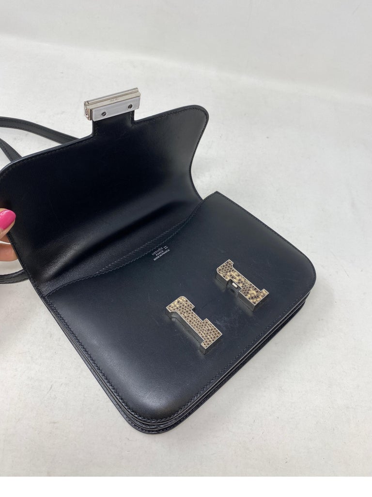 Hermes Constance Black Mini Bag at 1stDibs
