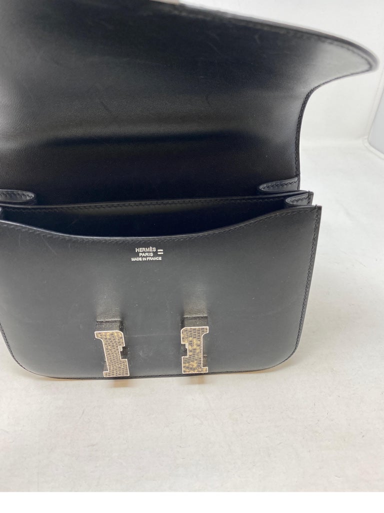 Hermes Constance Black Mini Bag at 1stDibs