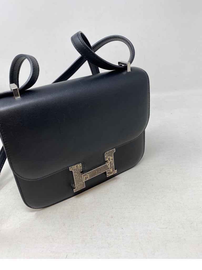 Hermes Constance Black Mini Bag at 1stDibs