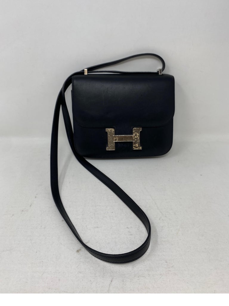 Hermes Constance Black Mini Bag at 1stDibs