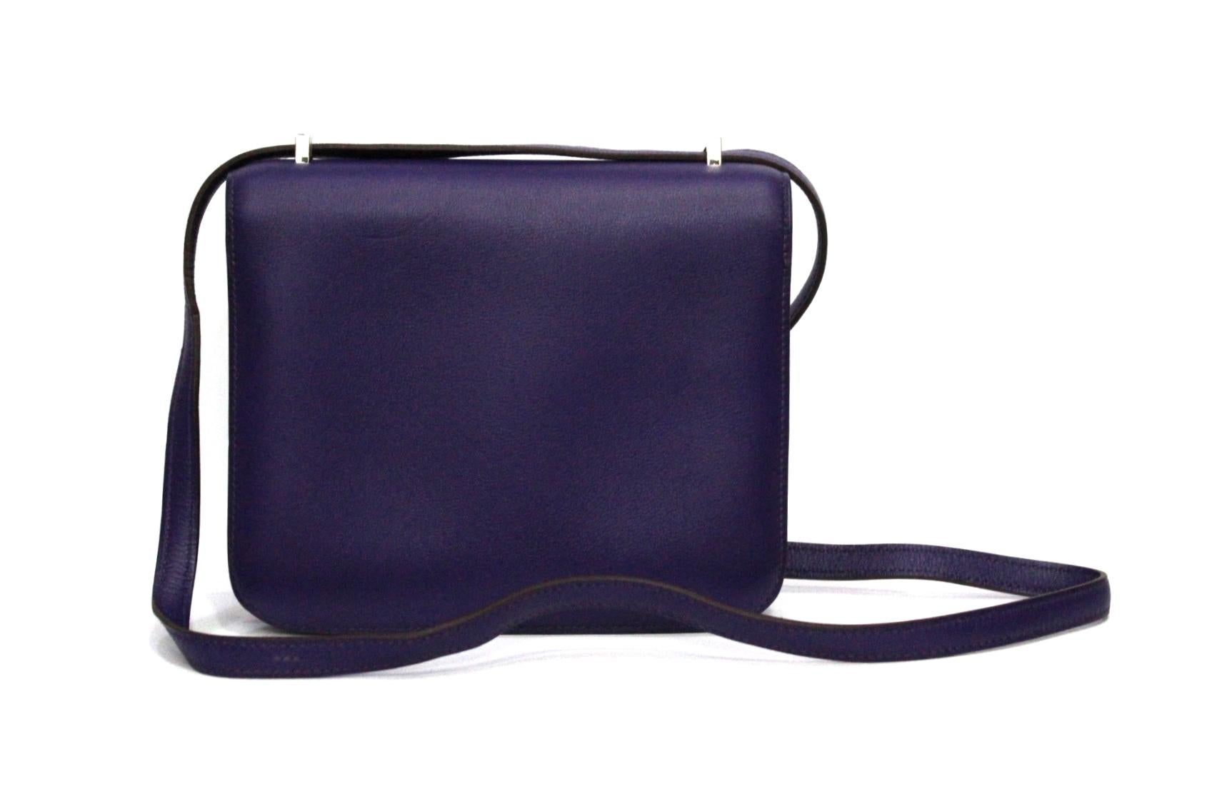 Hermès Constance Dark Anemone Bag at 1stDibs | hermes anemone constance ...