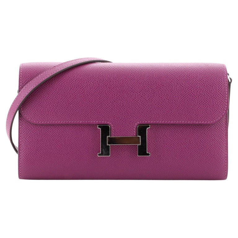 Hermes Constance To Go Wallet Epsom For Sale at 1stDibs