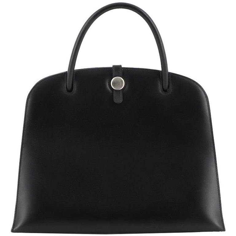 Hermes Dalvy Bag Box Calf 30 at 1stDibs