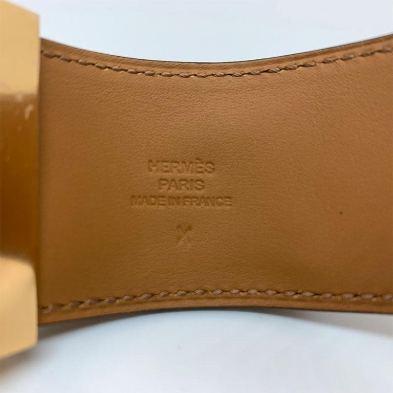HERMES Dog Collar Bracelet at 1stDibs