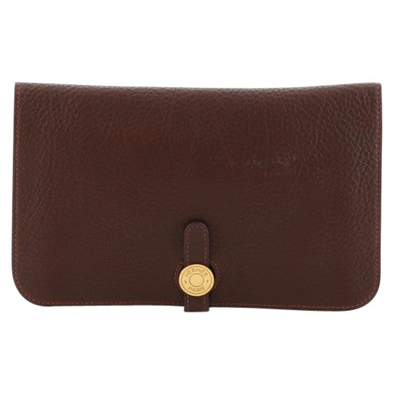 Hermes Dogon Duo Combined Wallet Leather at 1stDibs