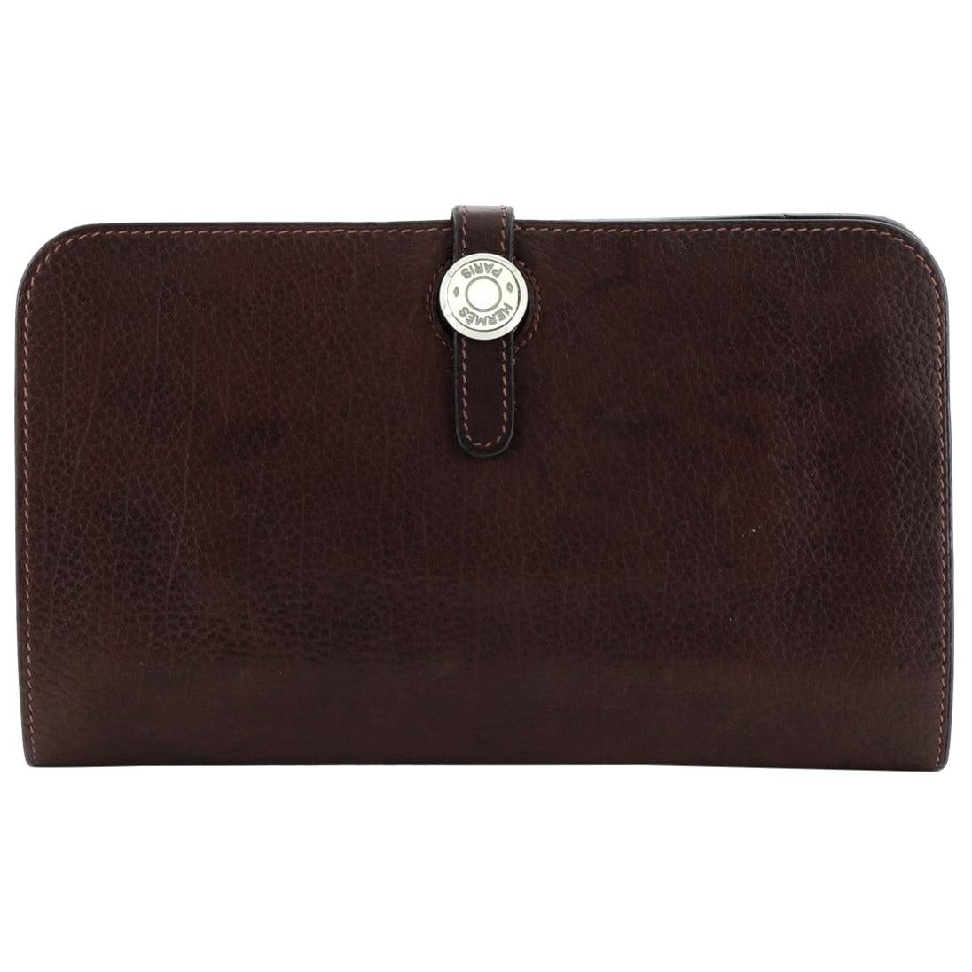 Hermes Dogon Duo Combined Wallet Leather at 1stDibs