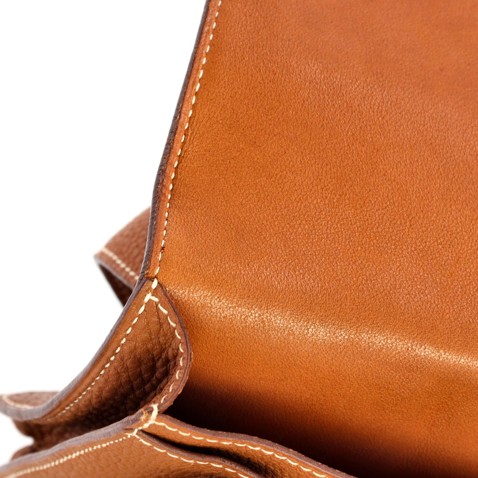 Hermes Dogon Waist Bag Leather For Sale at 1stDibs
