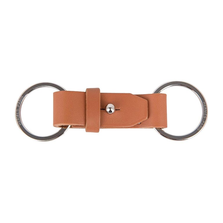 Hermes Double Jeu Voiturier Valet Key Ring New / Box at 1stDibs