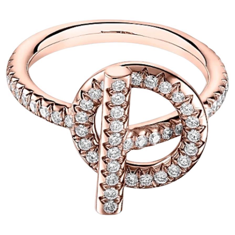 Hermes Osmose ring, large model Size 48 For Sale at 1stDibs