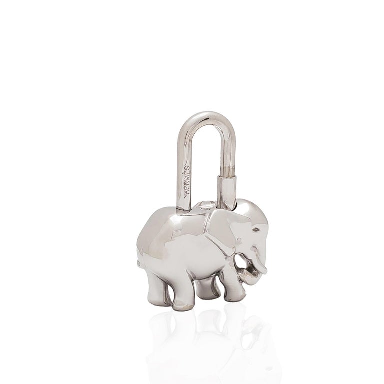 Hermès Elephant Cadena Lock Charm For Sale at 1stDibs