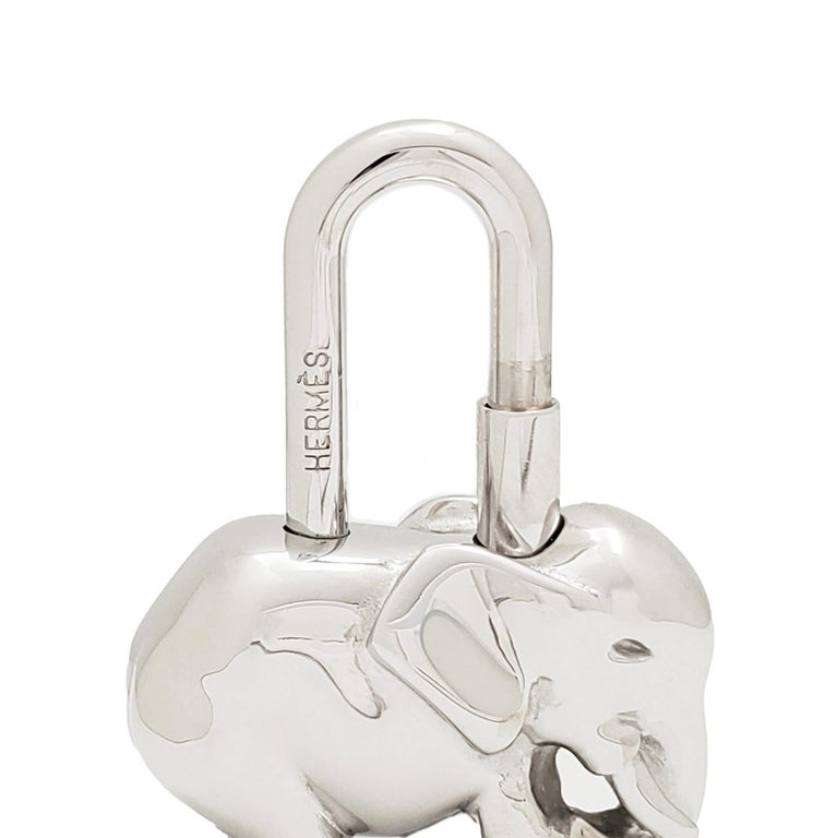 Hermès Elephant Cadena Lock Charm For Sale at 1stDibs