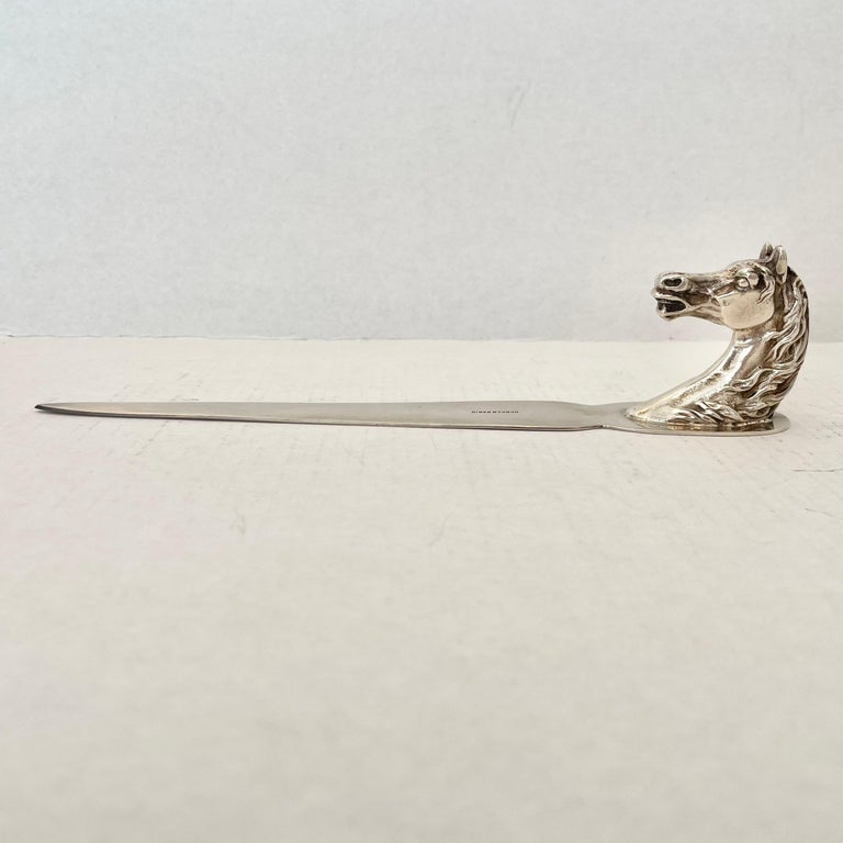 Hermes Equestrian Letter Opener, 1960s France For Sale at 1stDibs