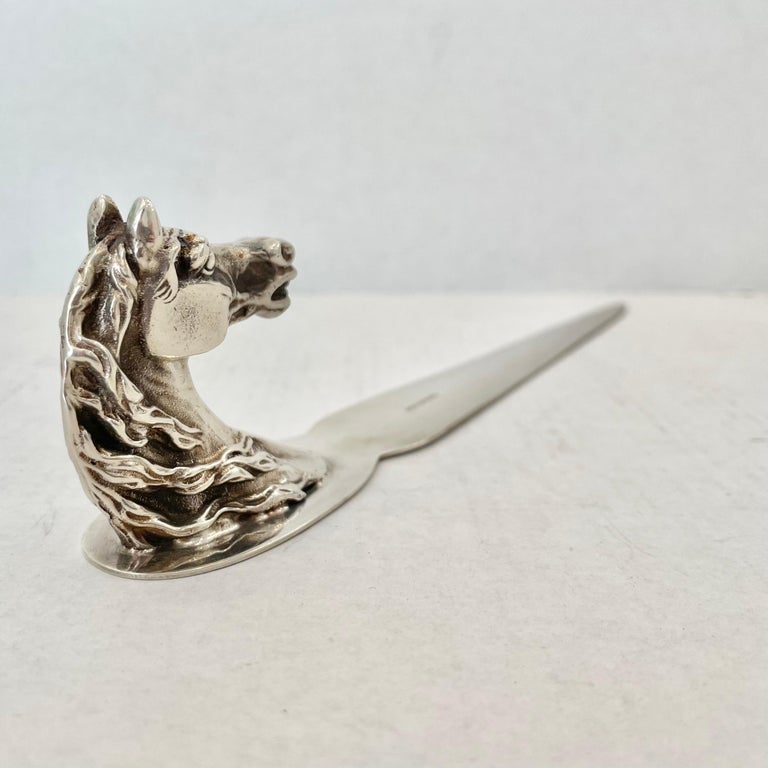 Hermes Equestrian Letter Opener, 1960s France For Sale at 1stDibs