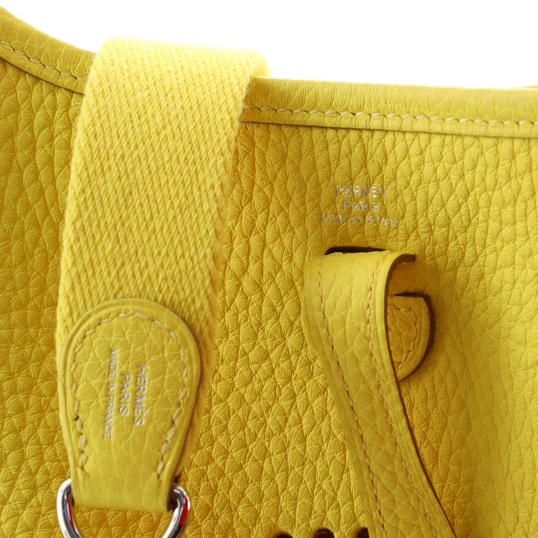 Hermes Evelyne Bag Gen III Clemence TPM at 1stDibs