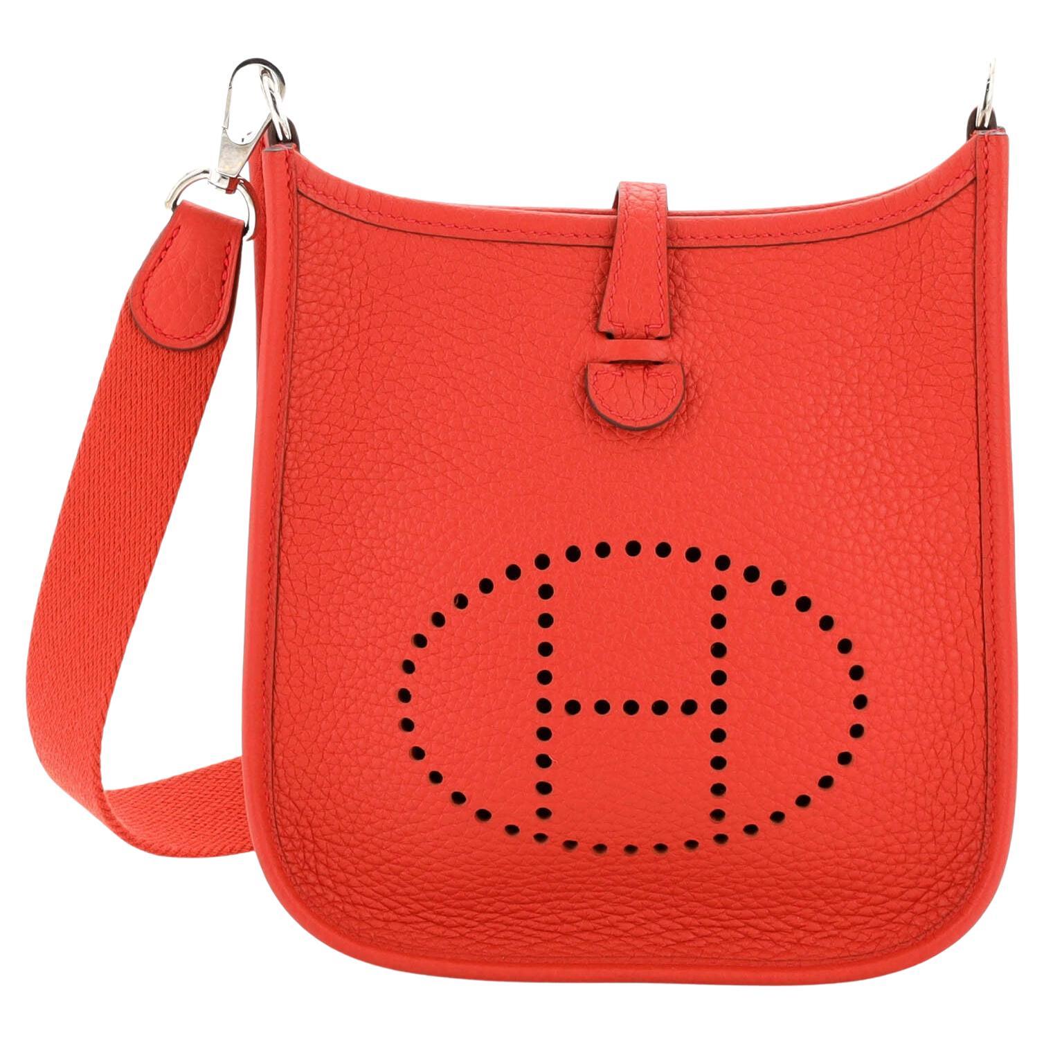 Hermes Evelyne Bag Gen III Clemence TPM For Sale at 1stDibs