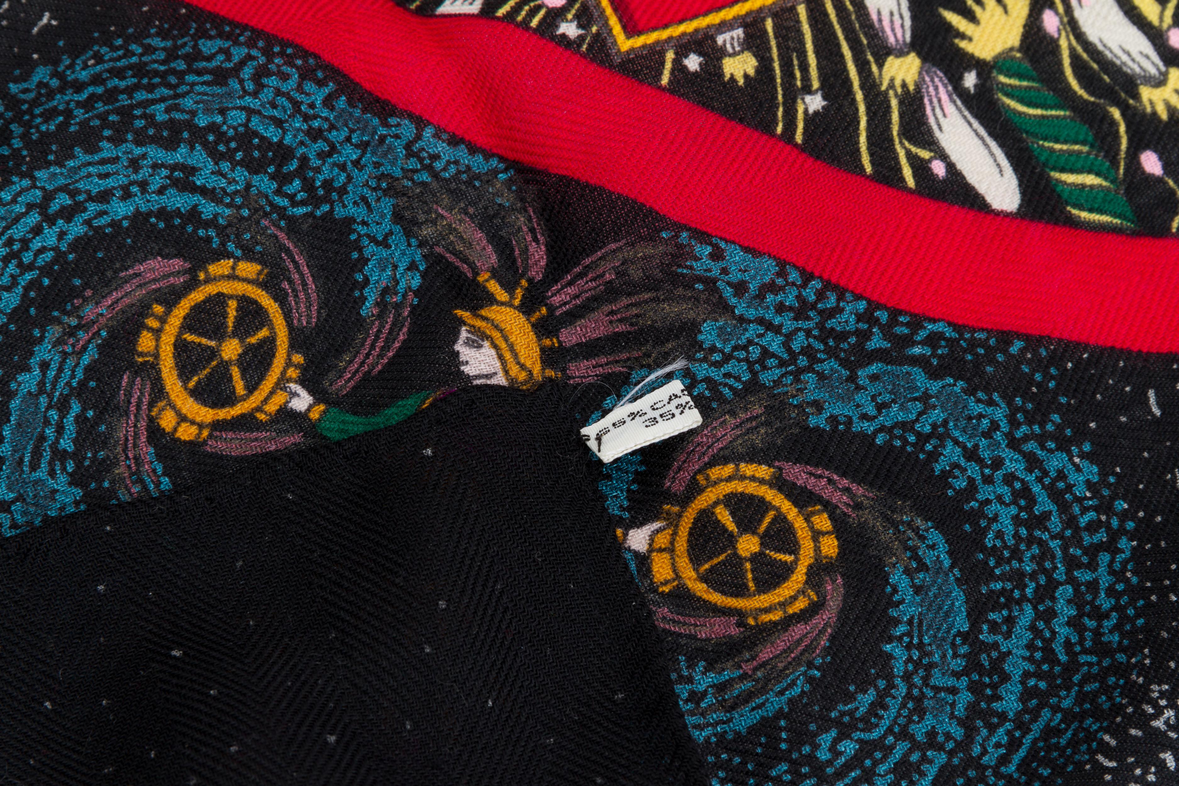 Hermès Feux d'Artifice Cashmere Shawl at 1stDibs | hermes feux d ...