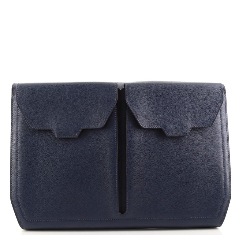 Hermes Flash Clutch Evercolor For Sale at 1stDibs