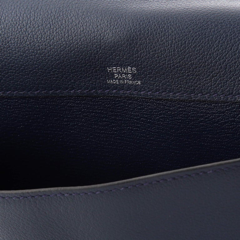 Hermes Flash Clutch Evercolor For Sale at 1stDibs