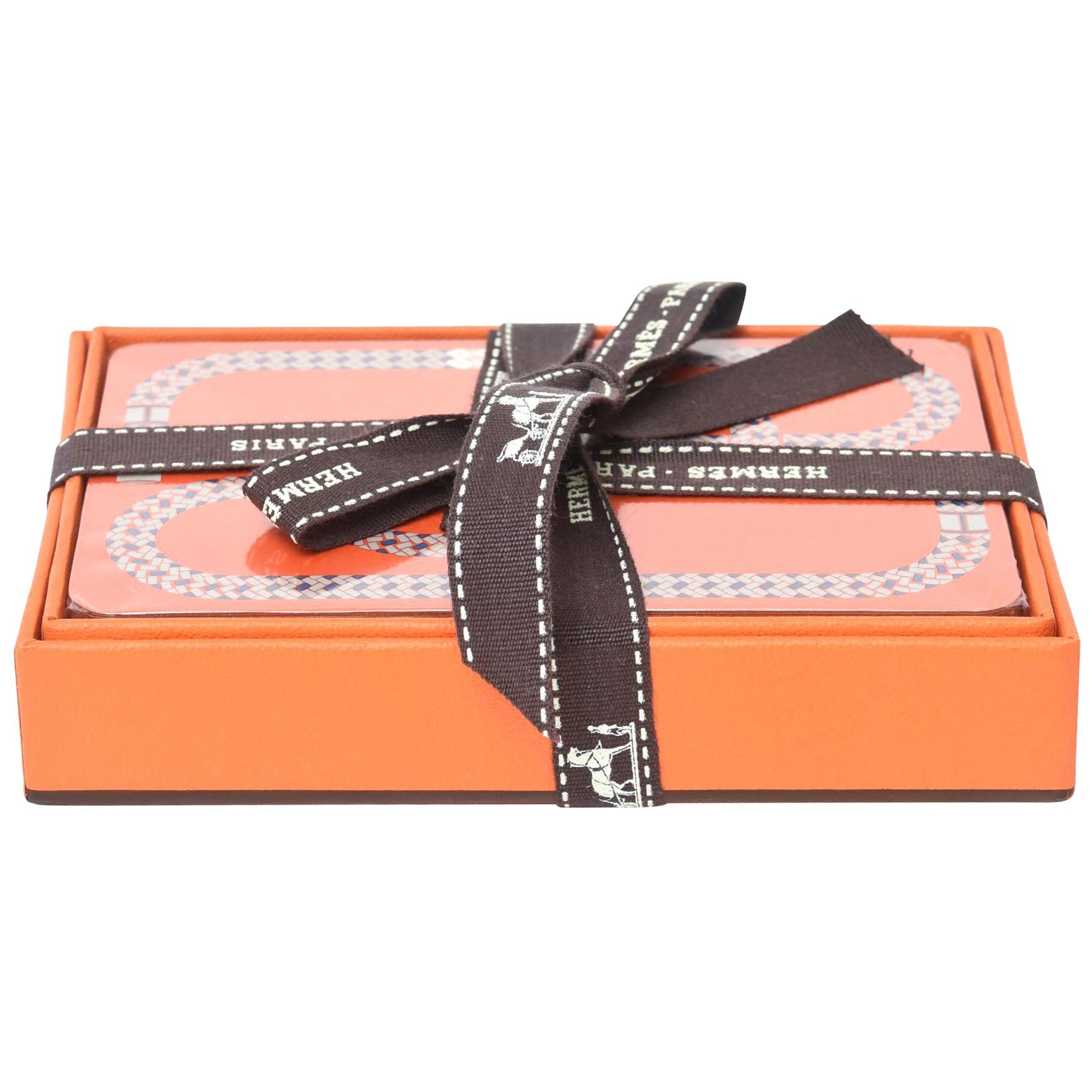Vintage Hermes Playing Cards - 2 For Sale on 1stDibs