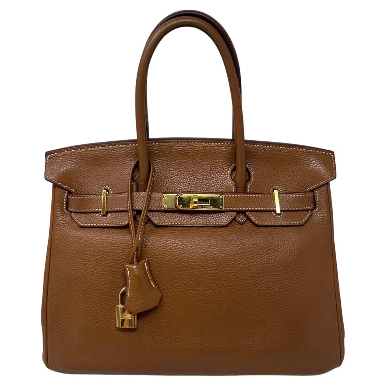 Hermes Gold Birkin 30 Bag - Great Gifts Club