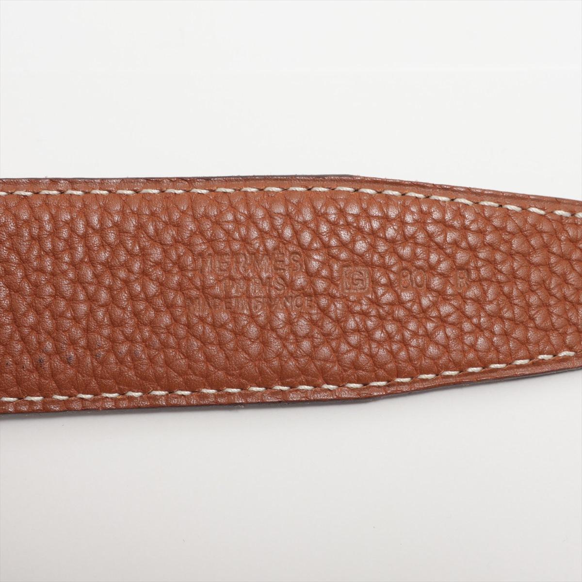 Hermès H Belt Gold For Sale at 1stDibs
