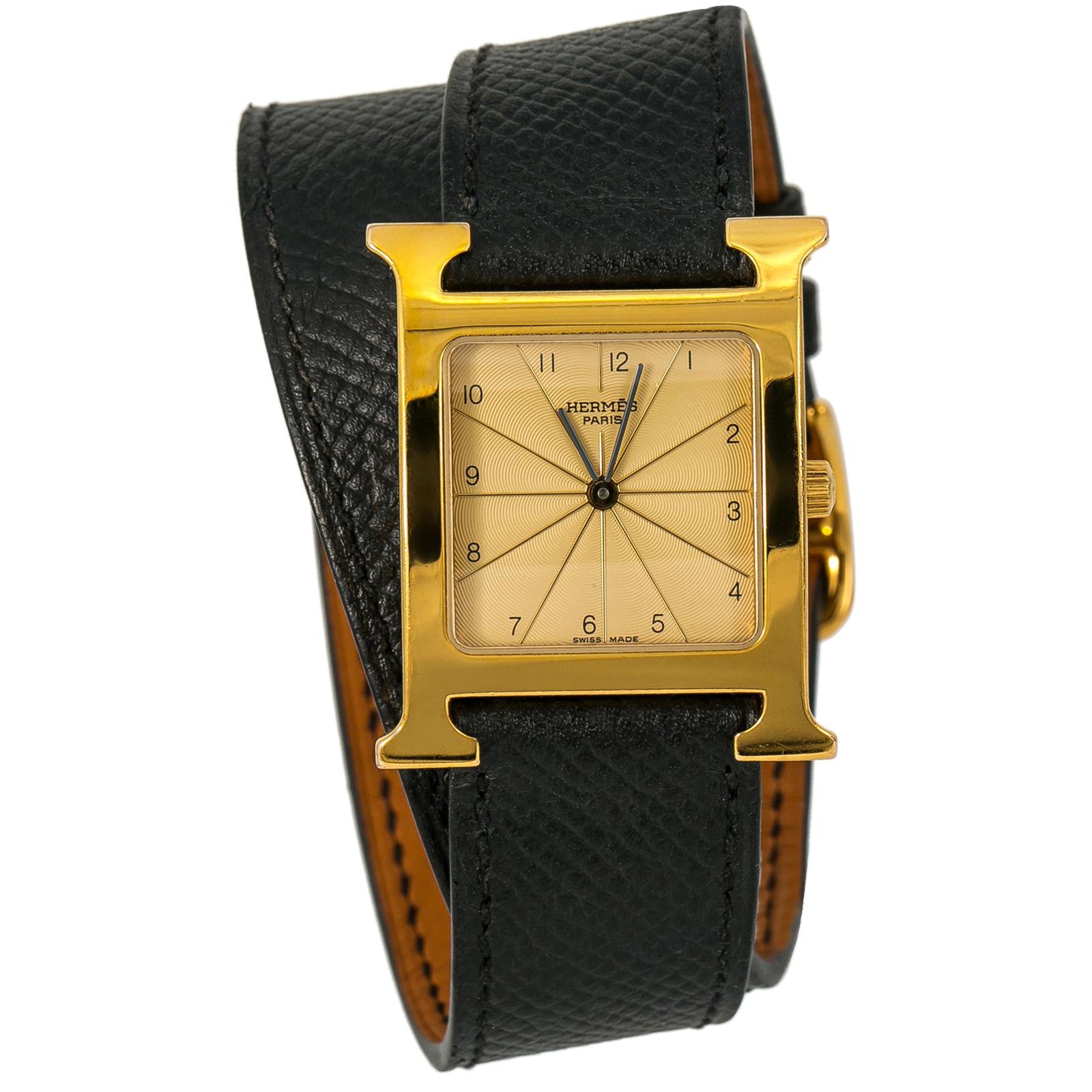 Hermes "H" Hour Stainless Steel Watch HH1.510 For Sale at 1stdibs