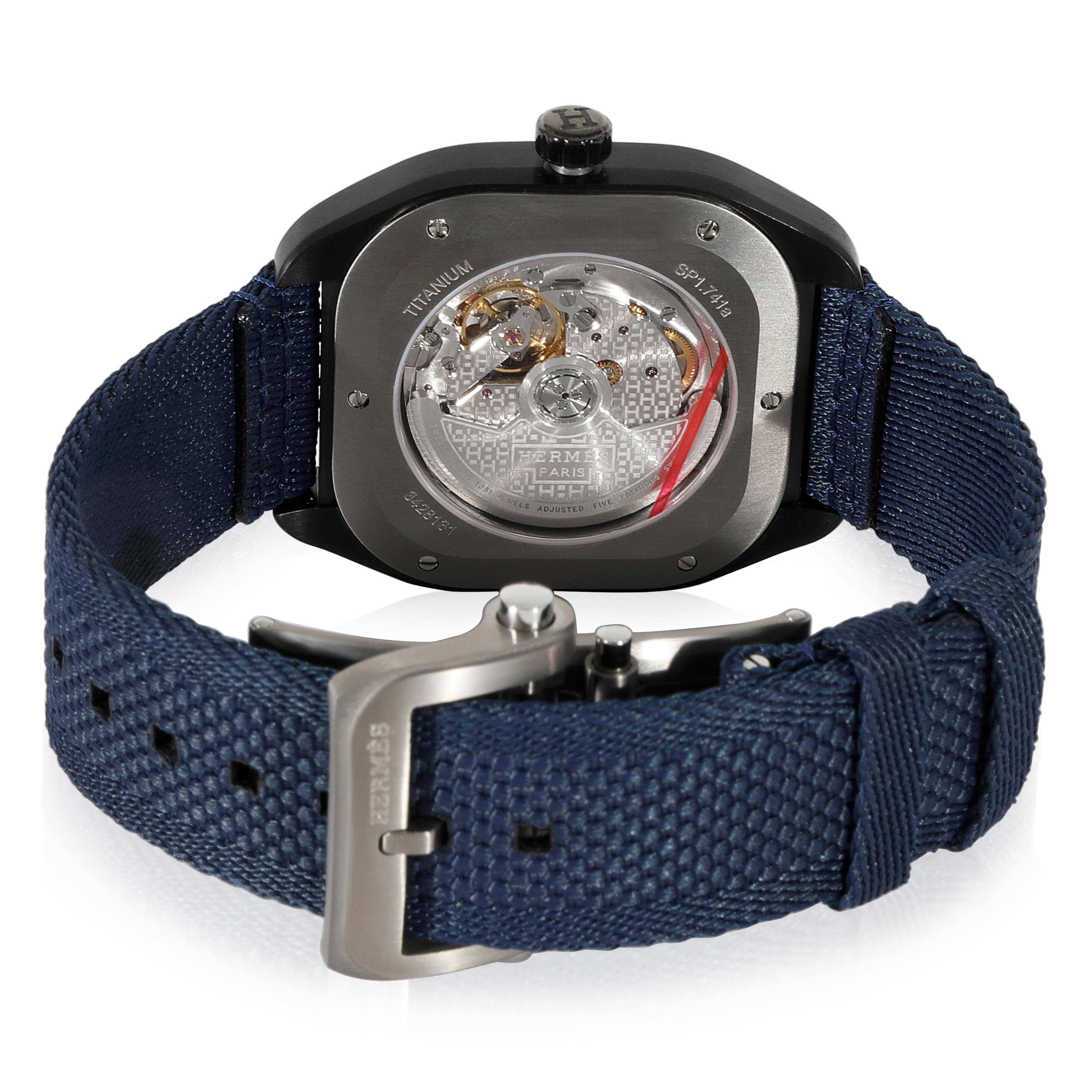 Hermès H08 SP1-741a Unisex Watch in Titanium For Sale at 1stDibs | hermes h08, sp1.741a, birkin ...