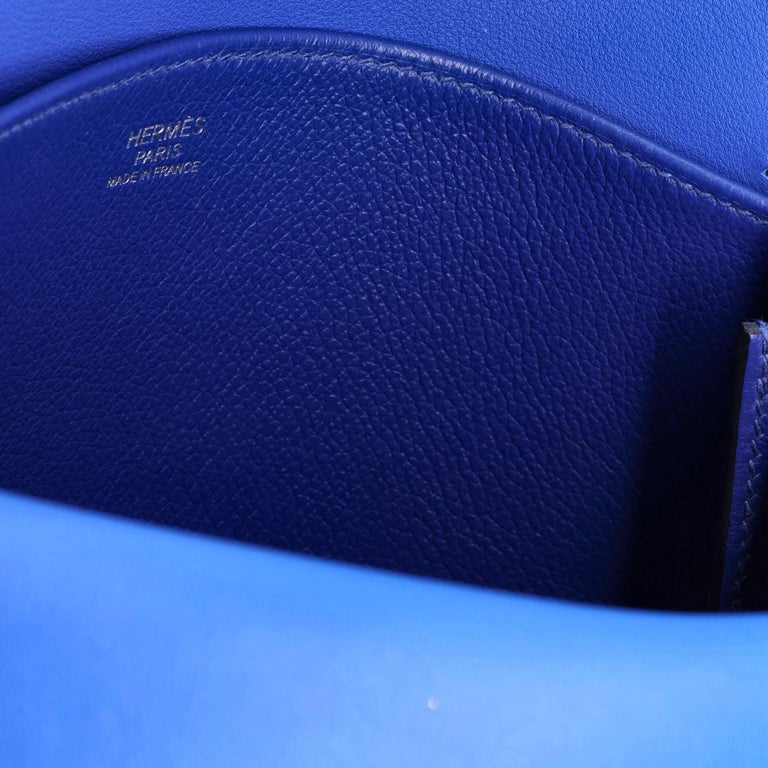 Hermes Halzan Bag Clemence 25 For Sale at 1stDibs