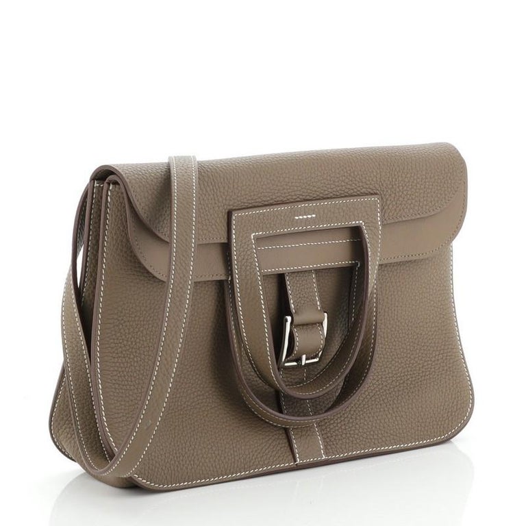 Hermes Halzan Bag Clemence 31 at 1stDibs