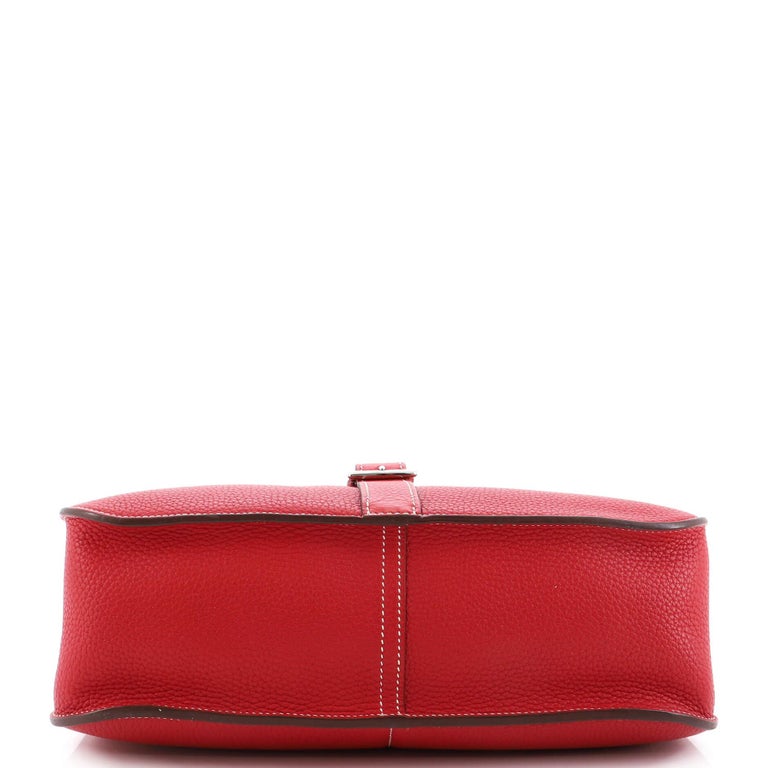 Hermes Halzan Bag Clemence 31 For Sale at 1stDibs