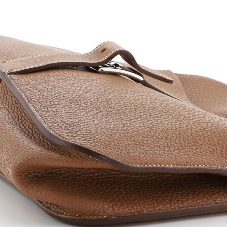 Hermes Halzan Bag Clemence 31 at 1stDibs | mini halzan