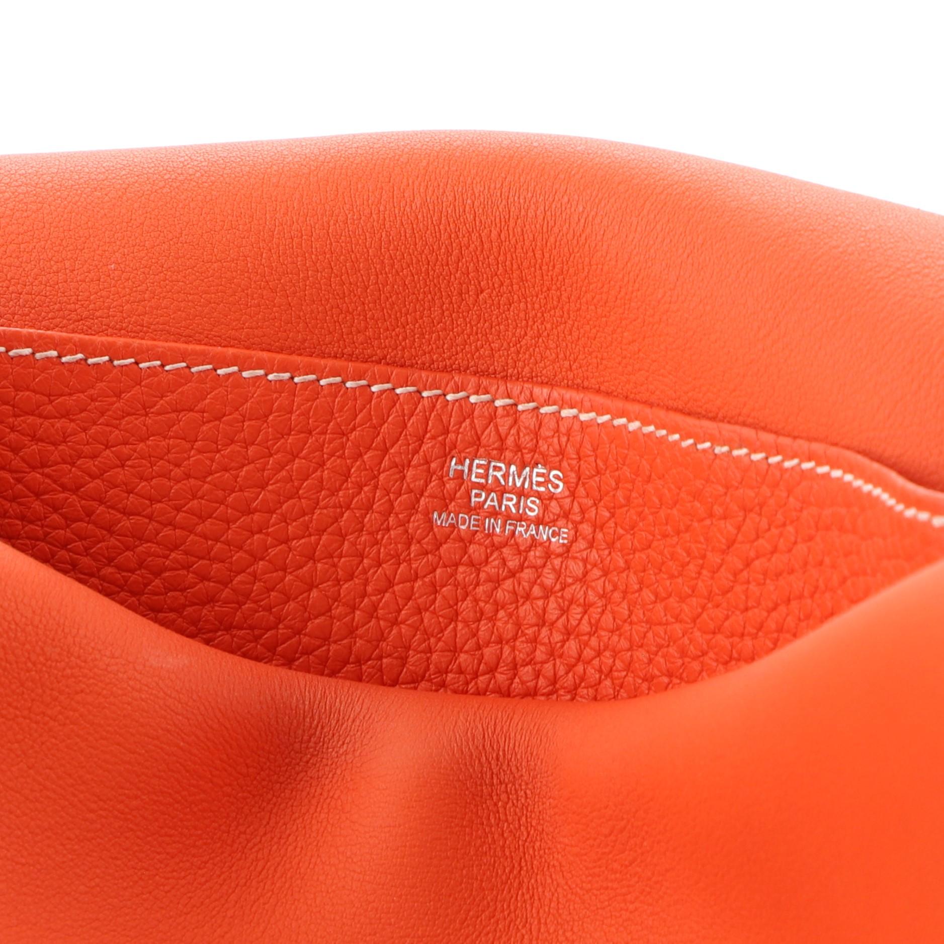 Hermes Halzan Bag Clemence 31 at 1stDibs | halzan hermes, hermes halzan ...