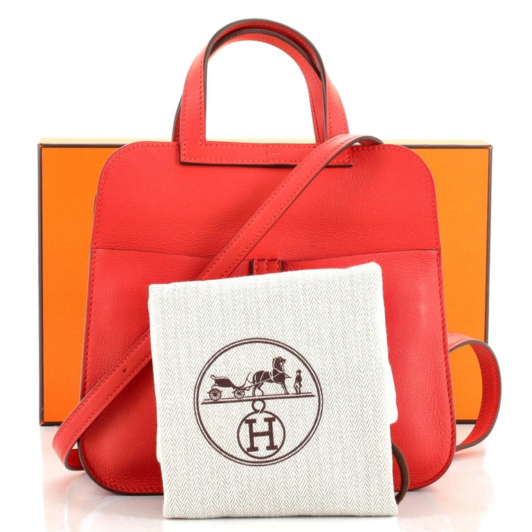 Hermes Halzan Bag Evercolor 22 at 1stDibs