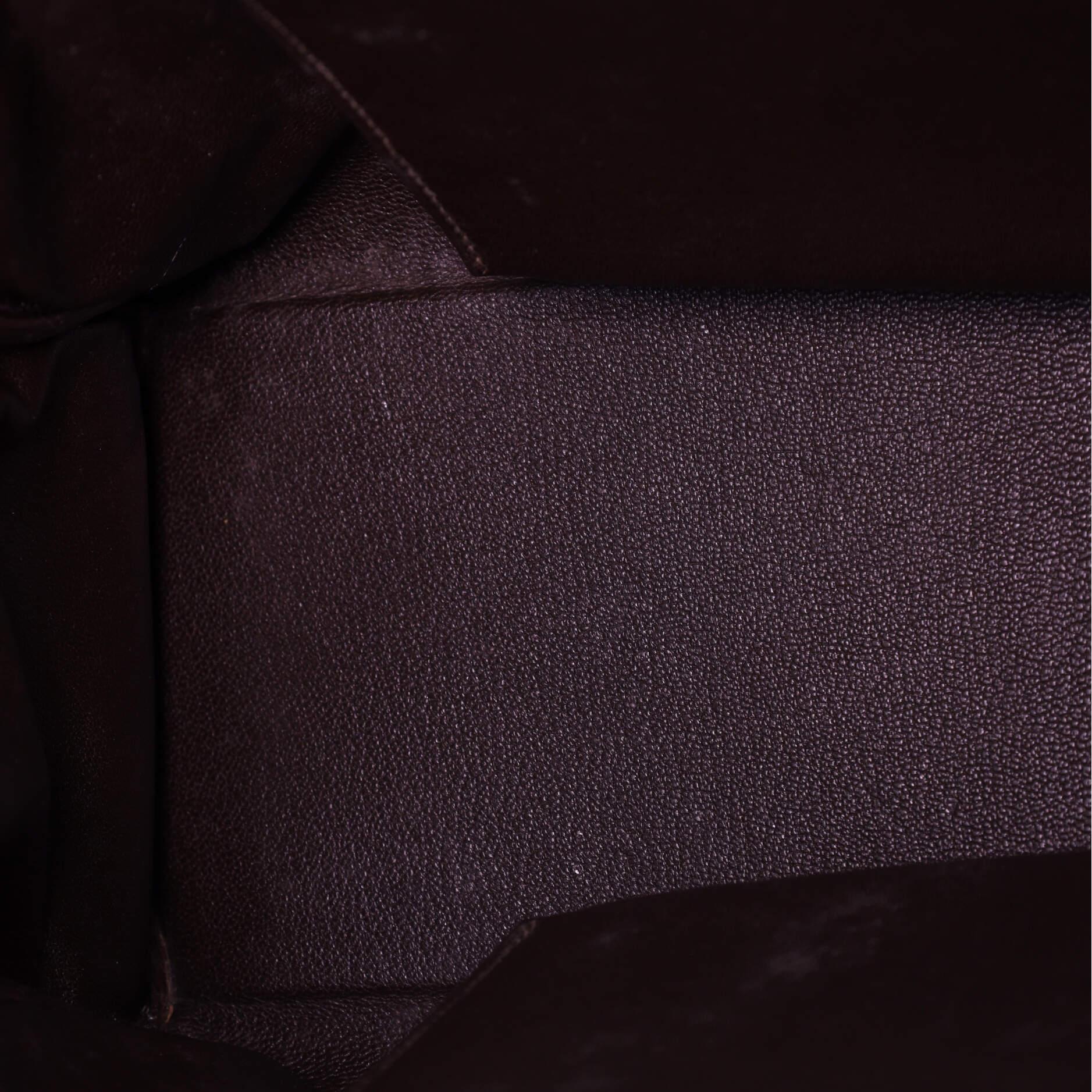 Hermes Herbag Cabas Chevre de Coromandel MM at 1stDibs