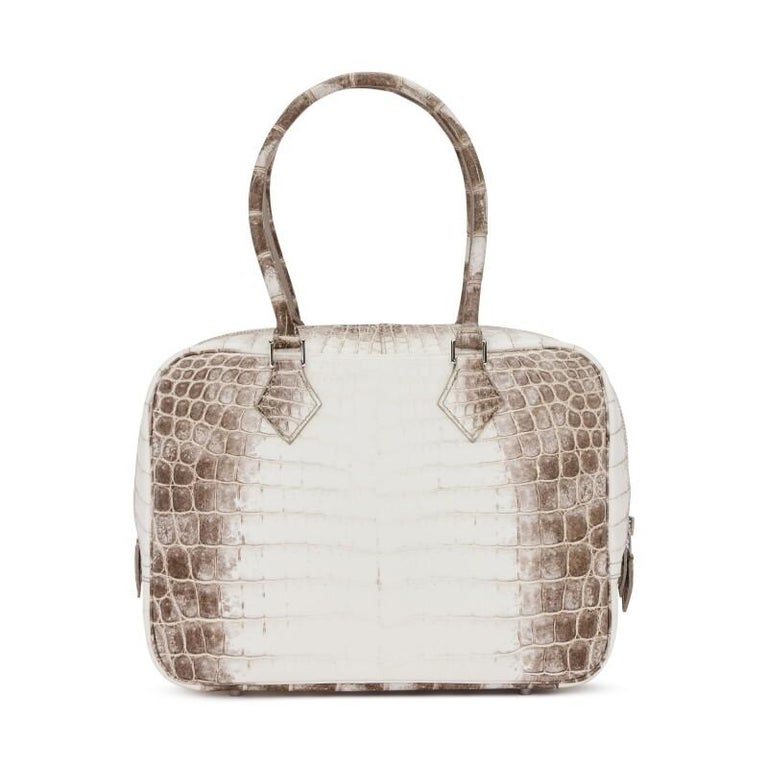 HERMES Himalya Plume 28 Matte Niloticus Crocodile Exotic Small Top ...