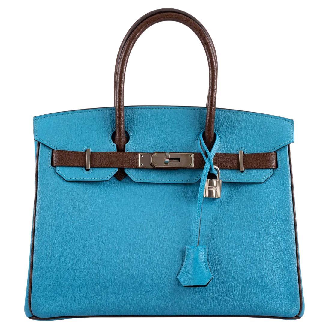 Chevre Leather Hermes Birkin Bag - 130 For Sale on 1stDibs
